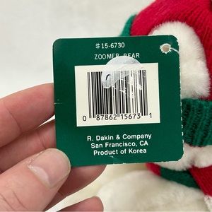 Dakin | Holiday | Vintage 986 Dakin Zoomer Bear On Christmas Sleigh ...